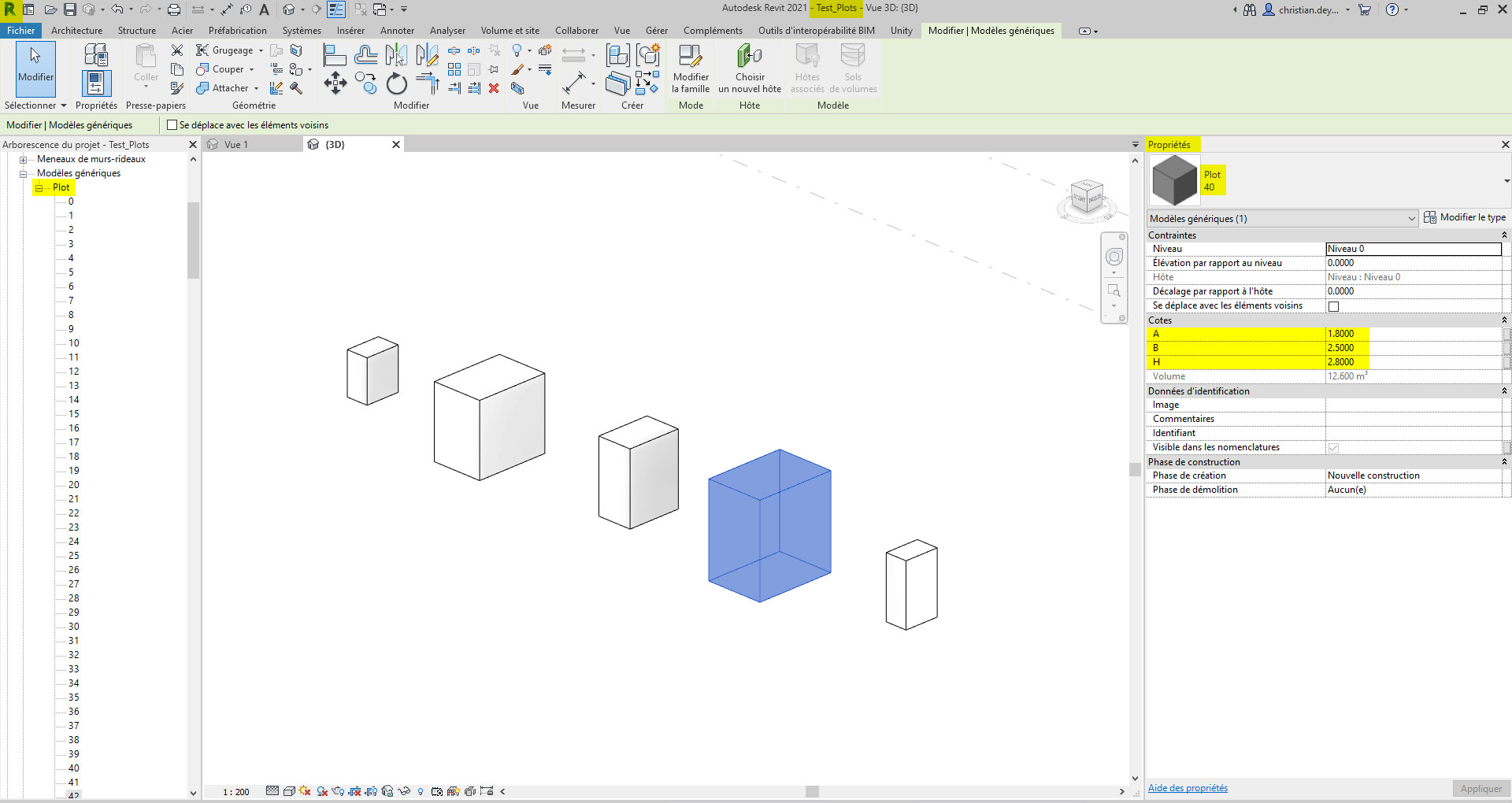 Revit-Mémo: Revit 2021_Catalogue de types