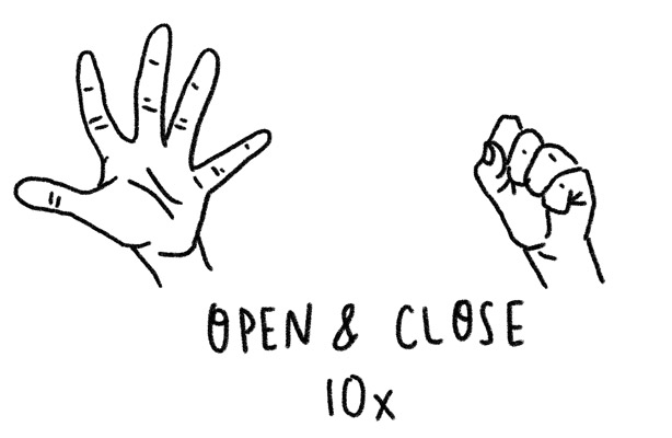 KidLitArtists.com: Keeping your drawing hand healthy - by Ana Aranda