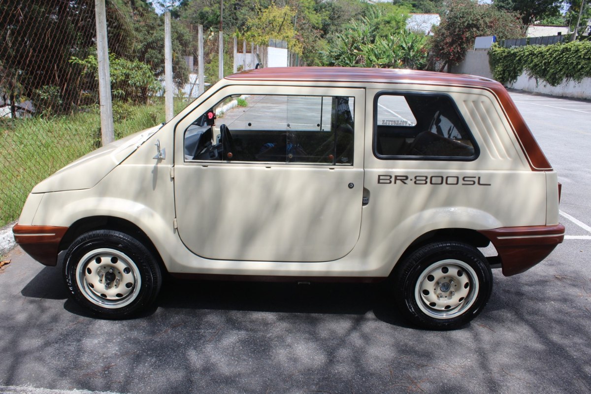 Carros Nacionais Antigos: GURGEL BR 800 E SUPERMINI COM MOTORES DIFERENTES