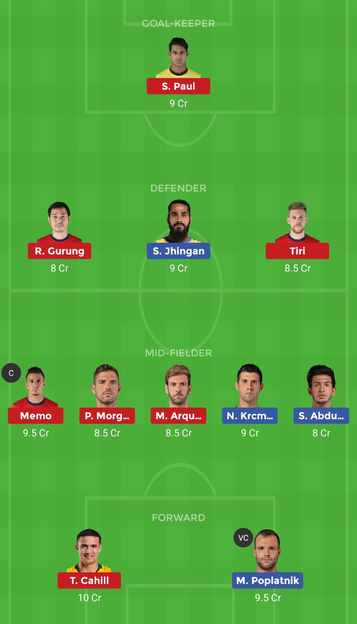 KBFC vs JFC | ISL 2018/19 | 04-12-2018 18:00