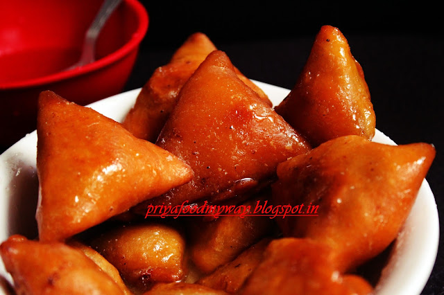 Flavors & Spices of India: Recipe Of Mishti Singara/Sweet Samosa