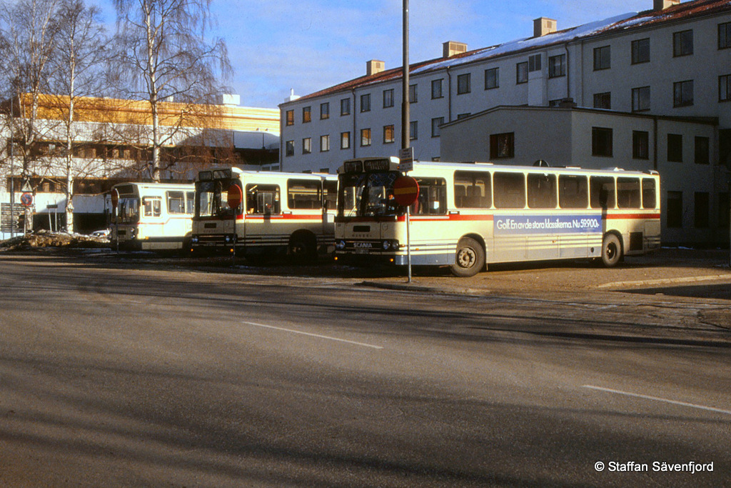Staffans bussbilder: Boden i april 1985, del 3
