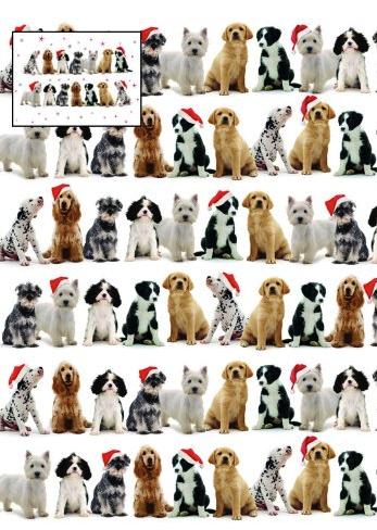 The White Dog Blog: Holiday Guide: dog themed wrapping papers