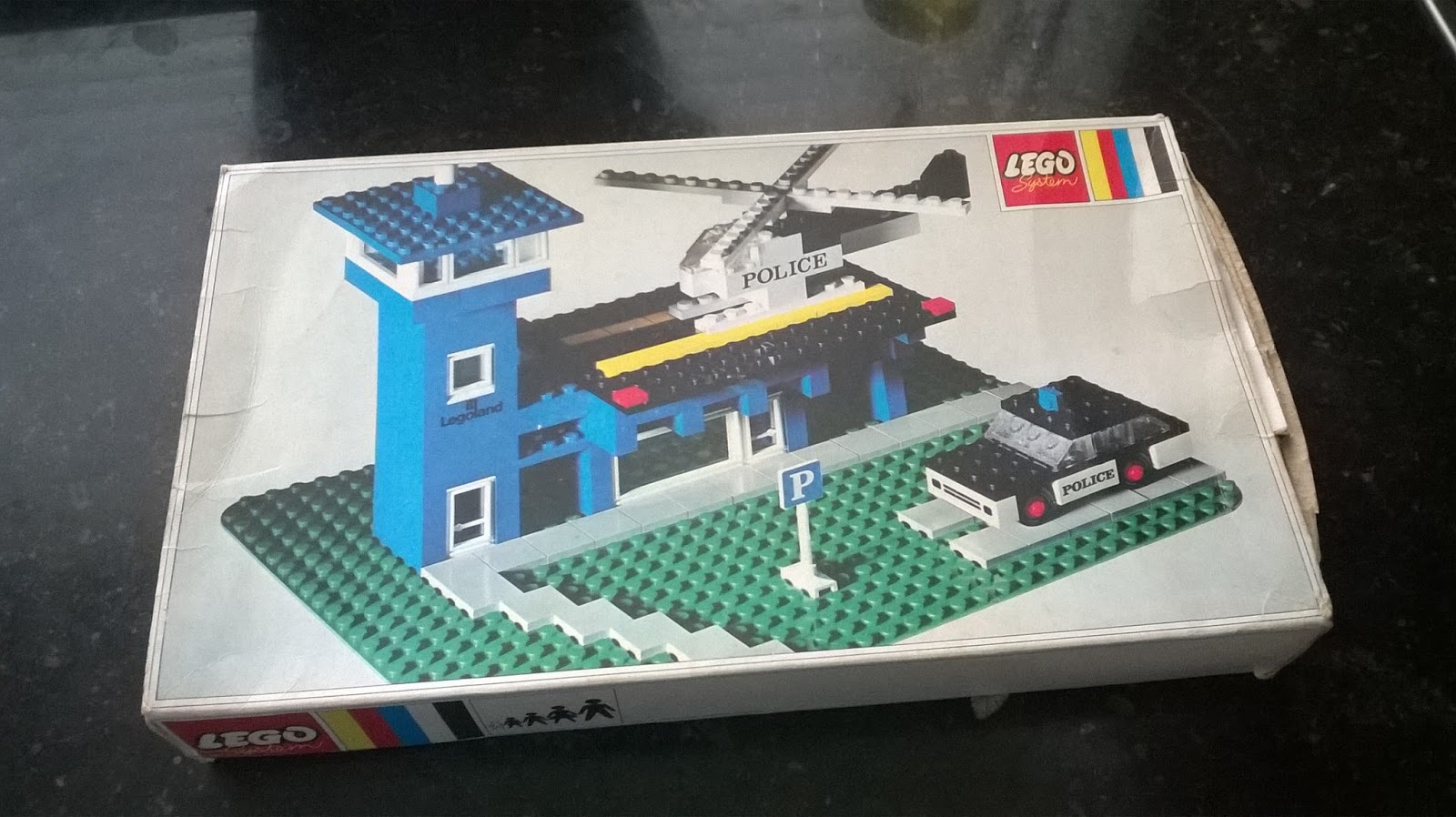 Grabbelbak: Lego 354 Politieluchthaven