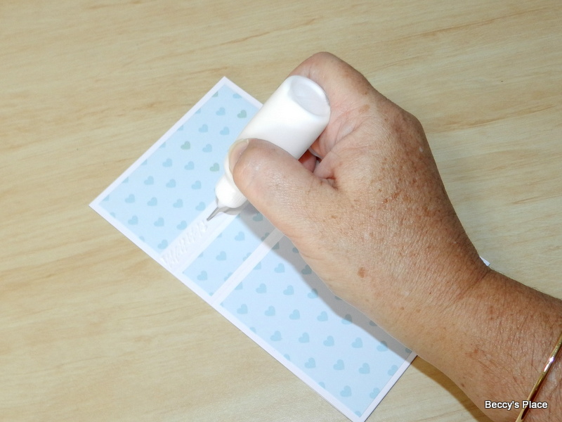 Beccy's Place: Tutorial - Pop-Up Step Front Panel Card