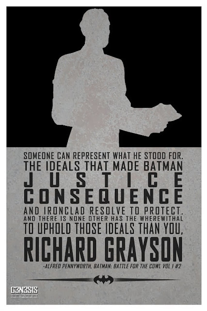 Cultural Compulsive Disorder: Comic Book Quote Posters by G3N3S1S Studios