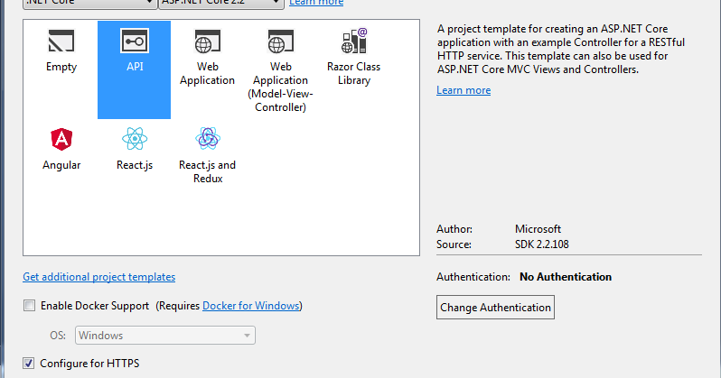 Ishare Using Entityframework In A Net Core Project