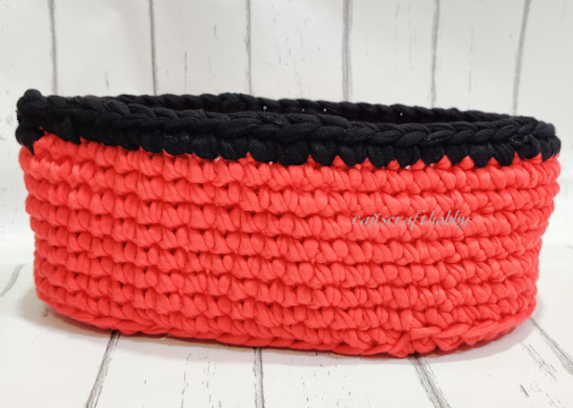 Raji's Craft Hobby: Make Your Own Crochet Oval Basket - Free Pattern
