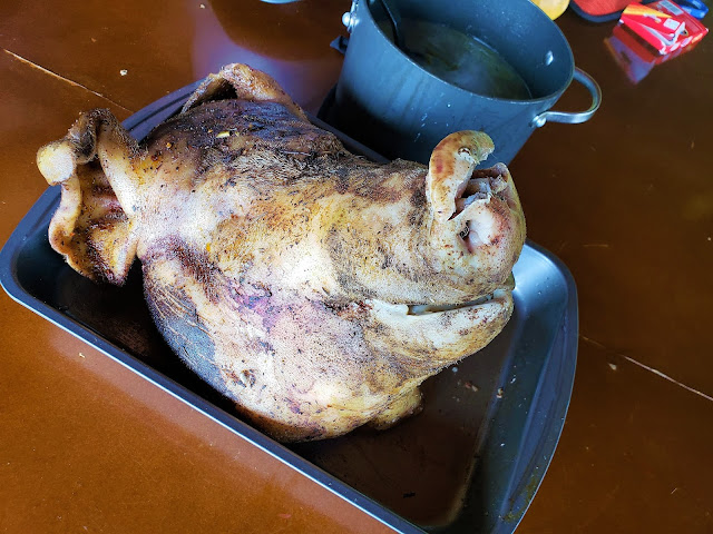 Cooking a Pig's Head