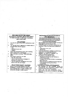 Ranger Cabunzky's Blog: Army Commander orders troops to wear ROE cards ...