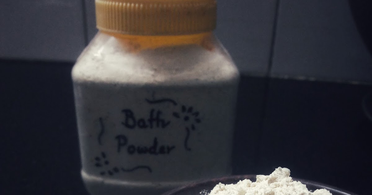 Eat Pray and Cook: Bath Powder - Natural, Healthy and Simple