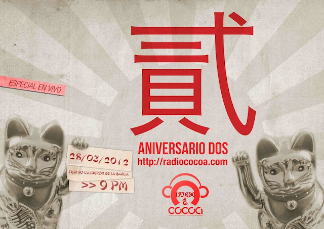 Radio COCOA cumple dos años en la red. Acompáñanos al festejo este 28 ...