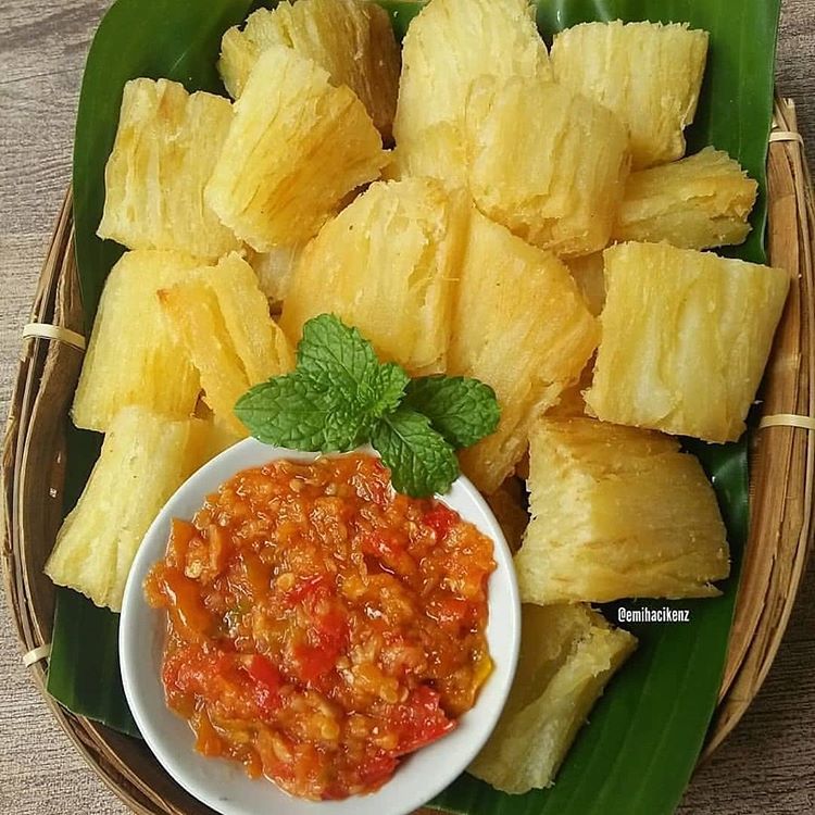 Resep Cara Membuat Singkong Goreng Merekah Enak, Gurih dan Renyah ... Resep Cara Membuat Singkong Goreng Merekah Enak, Gurih dan Renyah ...