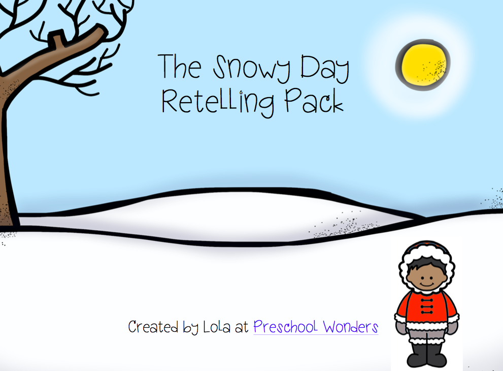 Preschool Wonders: The Snowy Day Freebies!