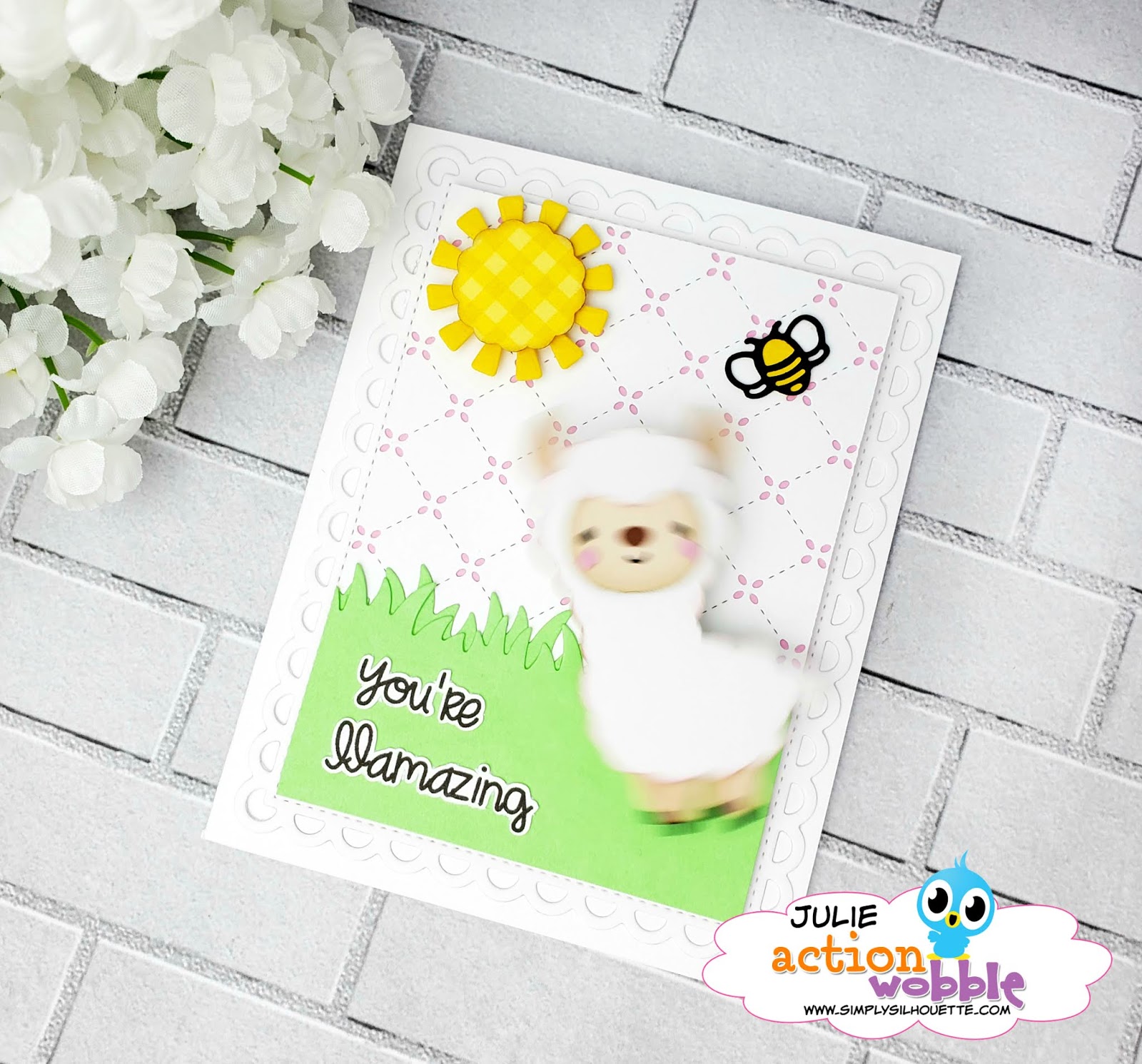 Simply Silhouette: Action WobbleJune 2019 Challenge