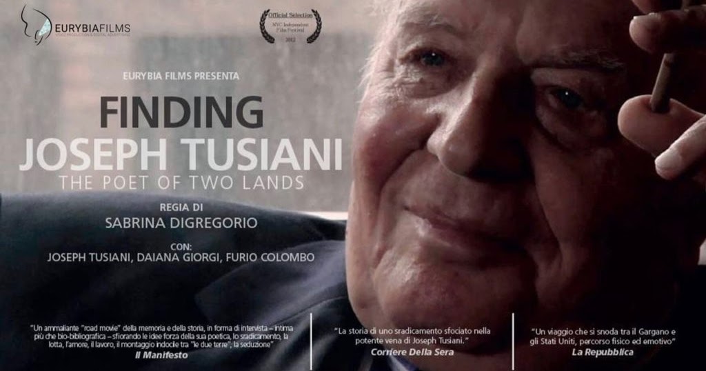 ilciottasilvestri: E' morto a 96 anni Joseph Tusiani, il poeta ...