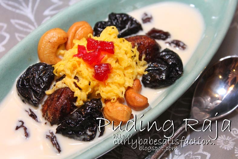 Curlybabe's Satisfaction: Puding Raja