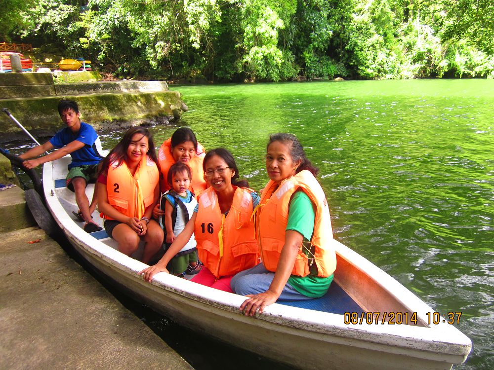 The Bulusan Lake in Bulusan Volcano Natural Park, Sorsogon