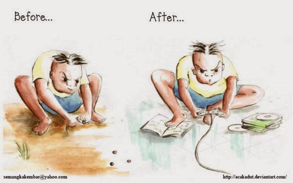 39 Ilustrasi Jaman Modern yang membuat kita Harus Merubahnya!Setuju ...