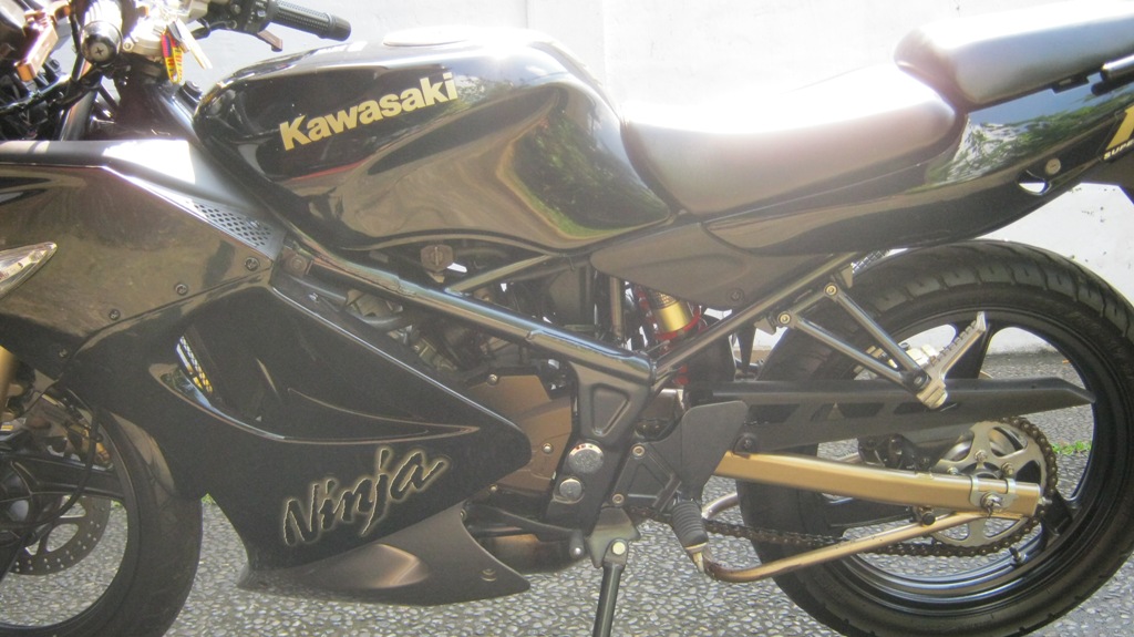 Hanif Bafadal: Jual Ninja KRR 150 tahun 2008