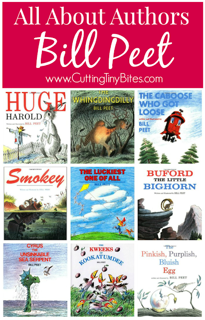 All About Authors- Bill Peet | What Can We Do With Paper And Glue