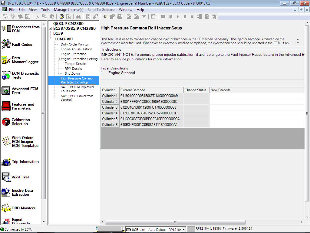 Advanced ECM Data on Cummins INSITE Software (CUMMINS Engines) - Blog ...