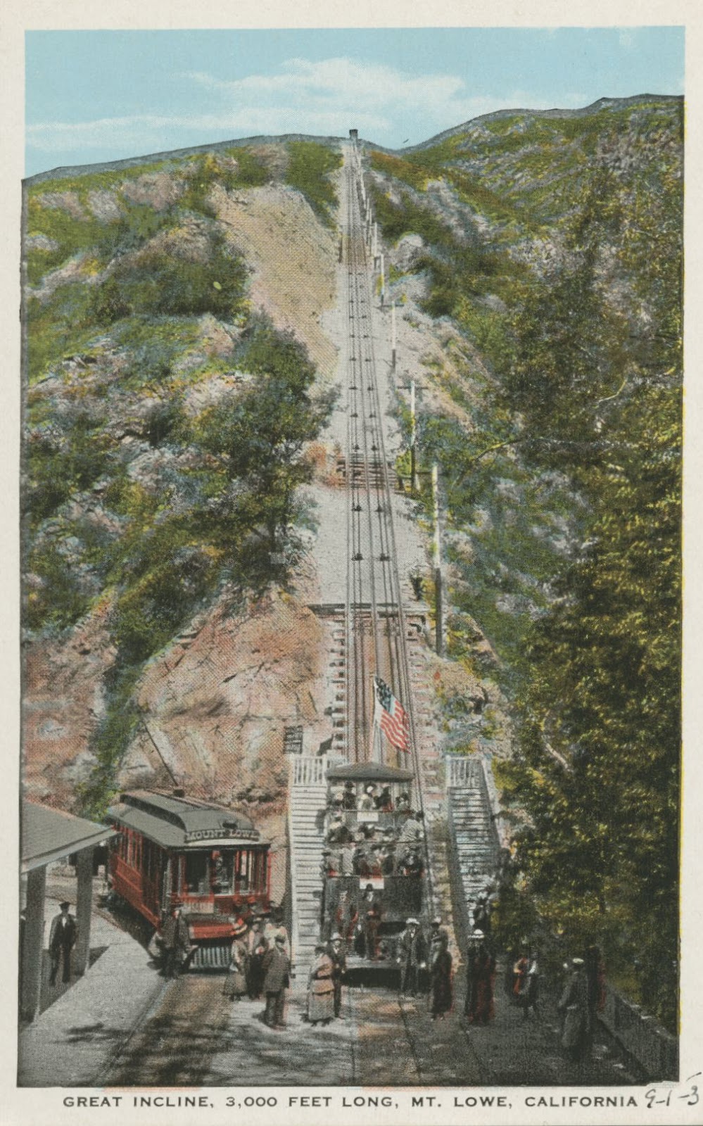The Daily Postcard: Mt. Lowe Railway, California