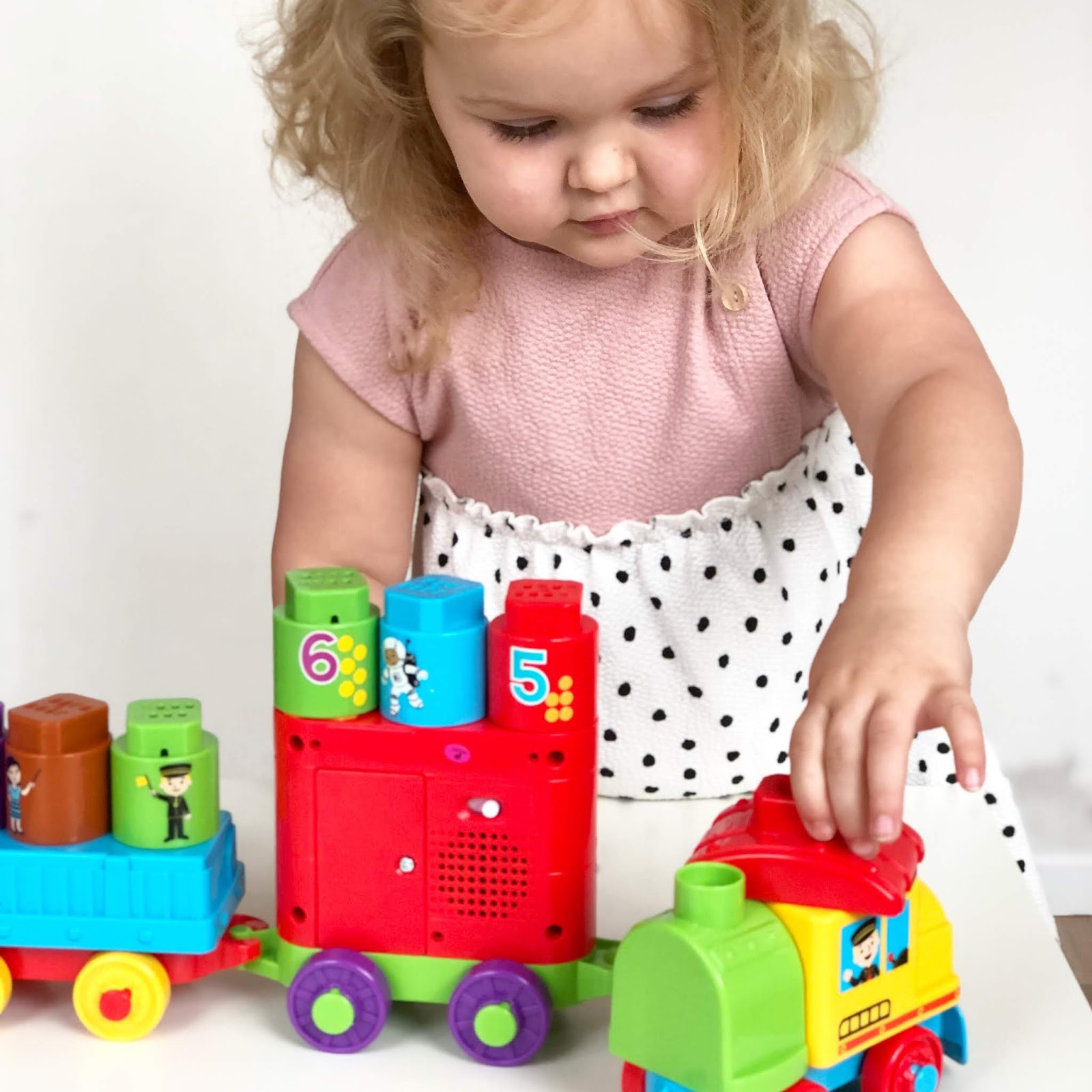 VTECH BLA BLA BLOCKS TREIN | The Pastel Suitcase