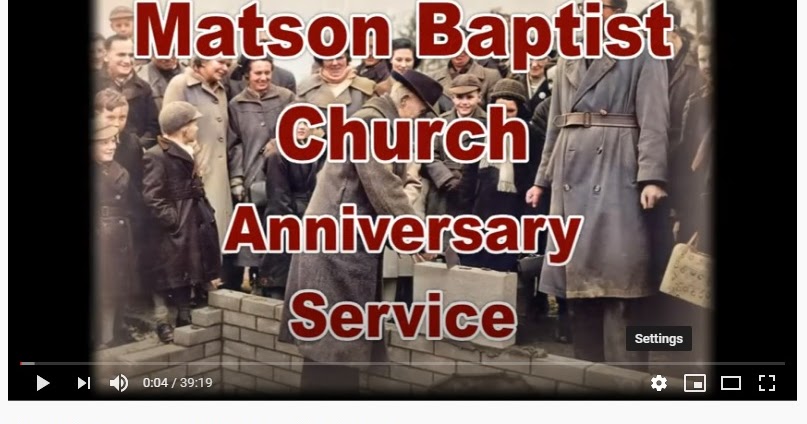 Matson Baptist Church, Matson Avenue, Gloucester GL4 6LA: Virtual ...
