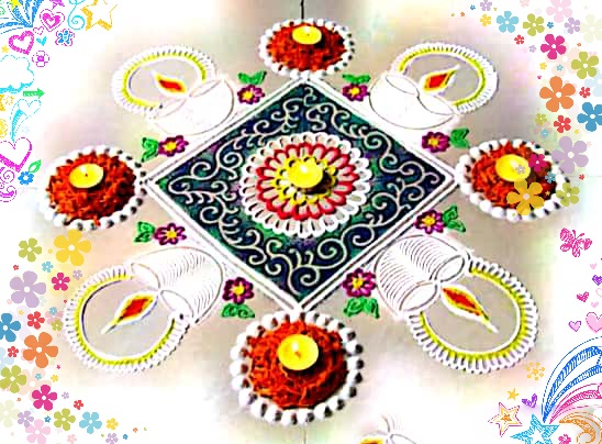 111 Latest Rangoli Design PDF File - Download and make easy rangoli