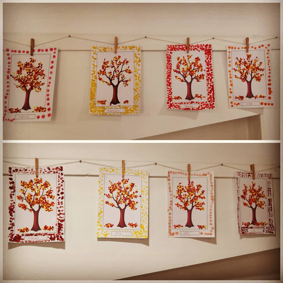 La maternelle de Laurène: Les arbres d'automne