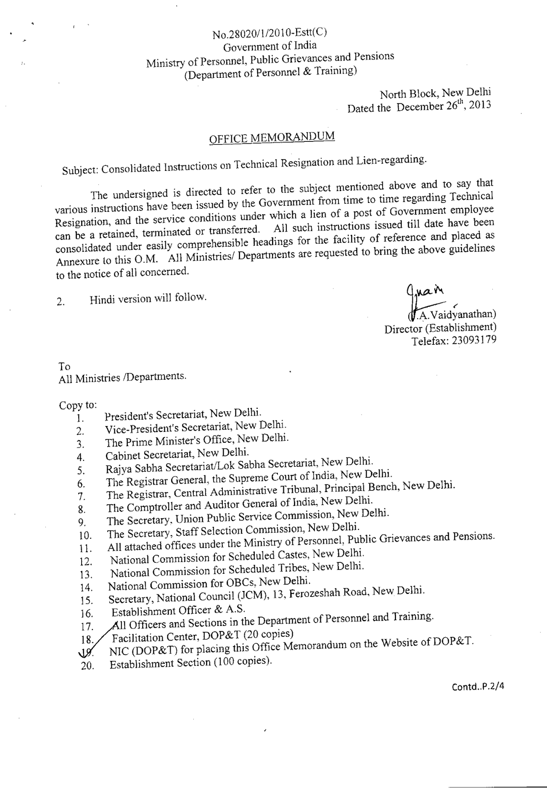 Instructions On Technical Resignation instructions-on-technical-resignation