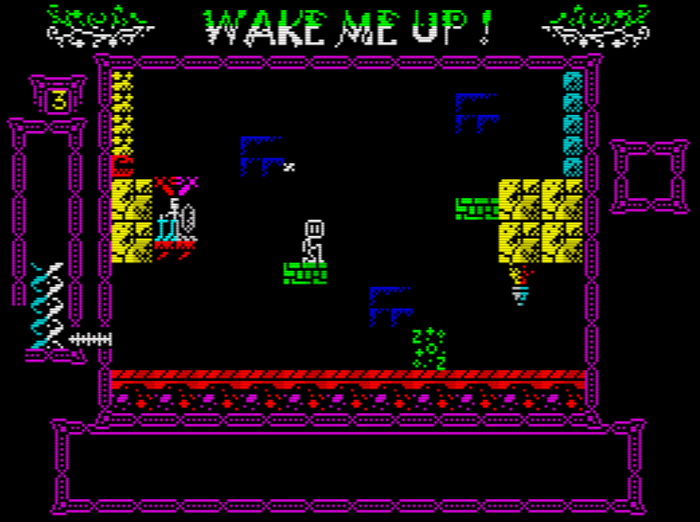 Indie Retro News: WAKE ME UP - A new 48K ZX Spectrum game is ready for ...