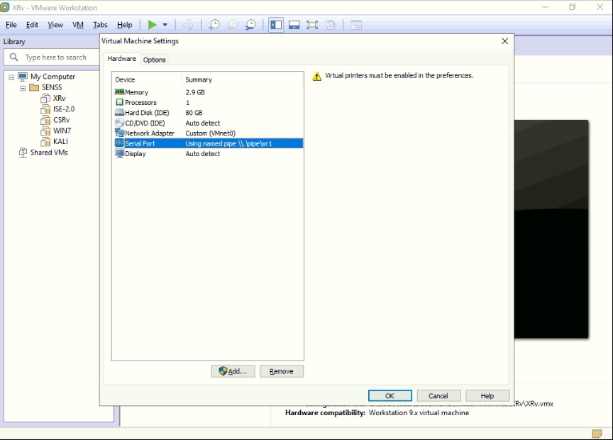 My Network Lab: Installing Cisco ASR 9000 IOS-XRv in VMware Workstation