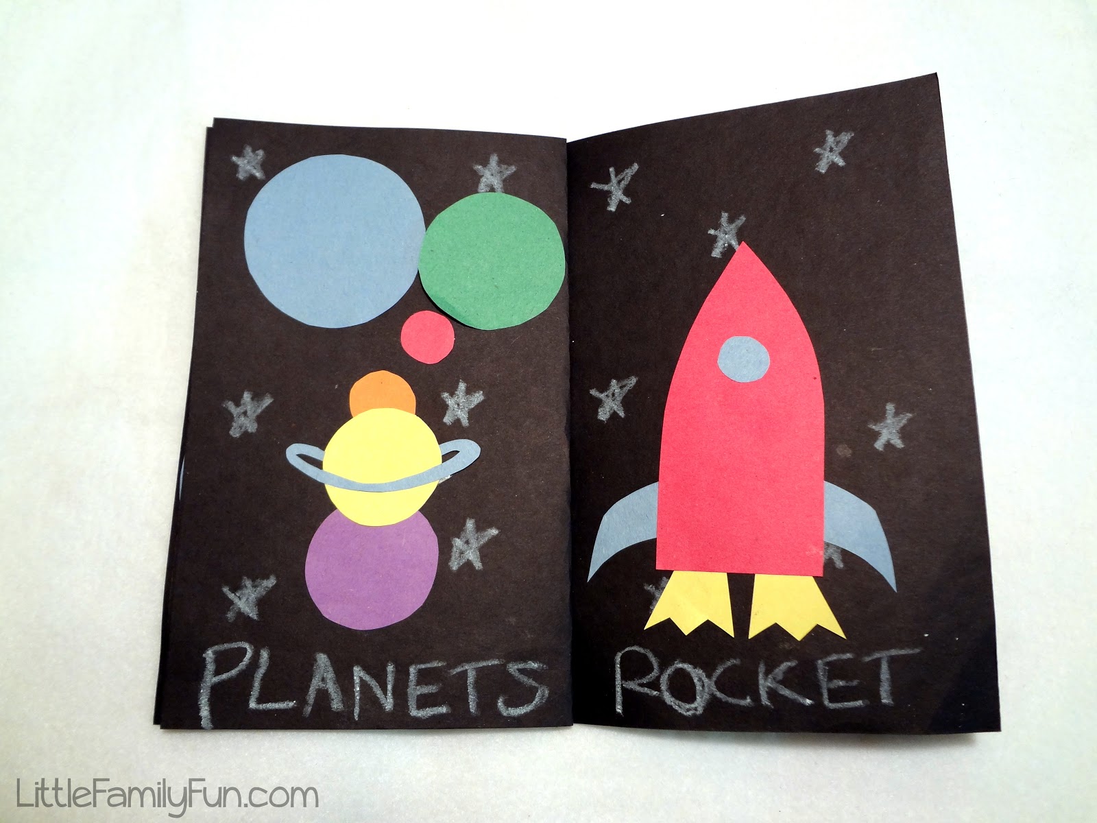Little Family Fun: Preschool Space Book
