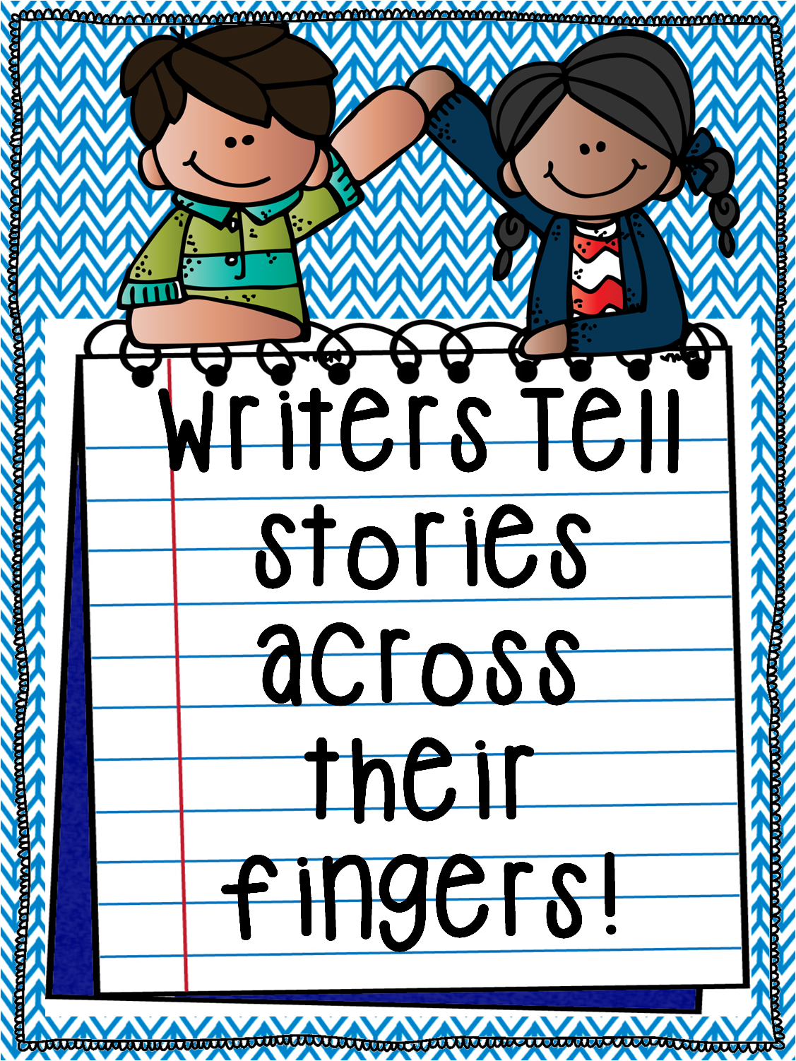 Writing Across Five Fingers | First Grade Wow | Bloglovin’