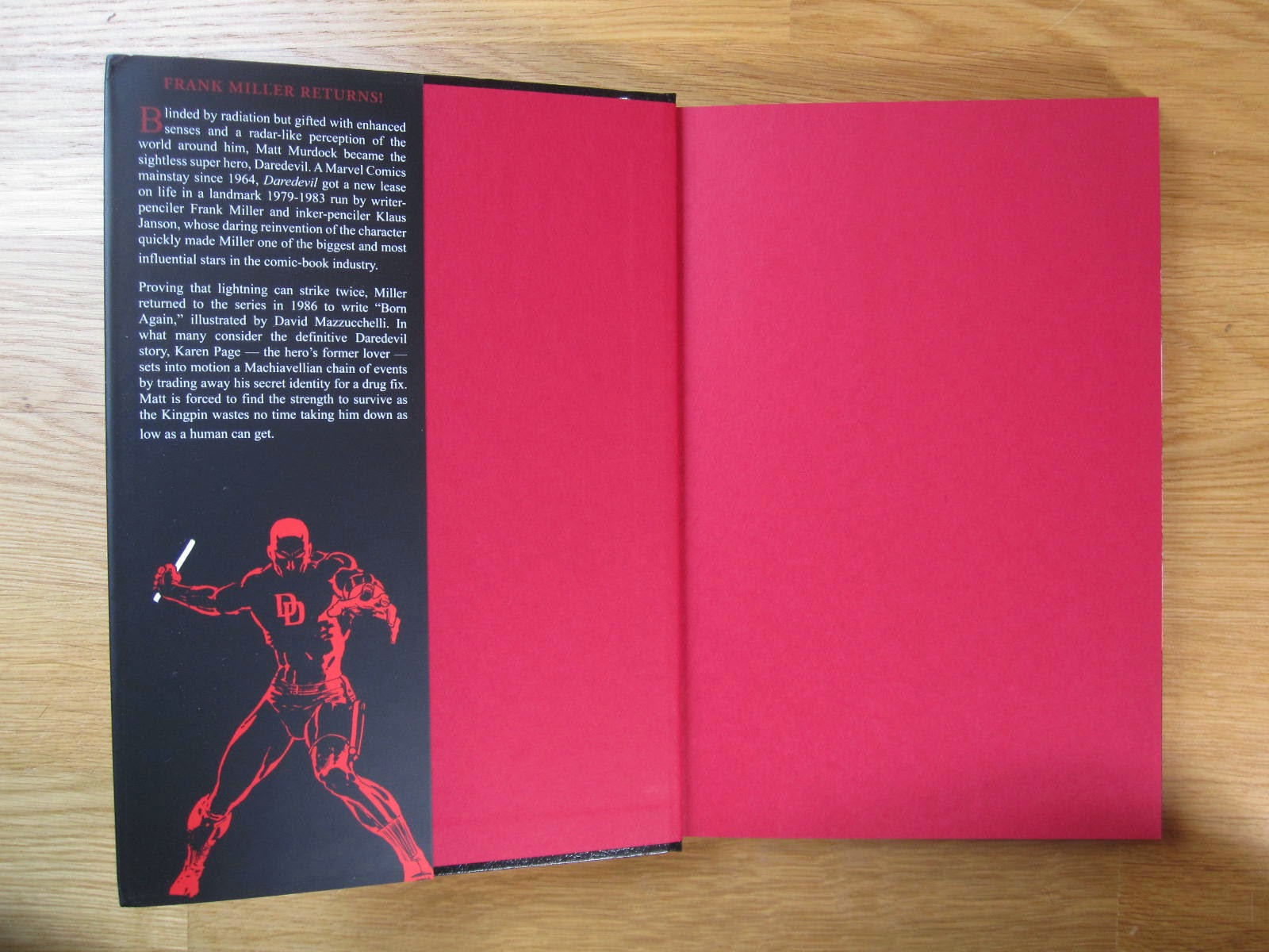 my absolute collection: Daredevil Born Again Marvel Premiere Classic ...