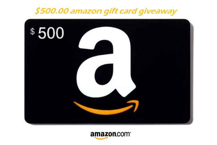 Let's Fill the Van!: $500.00 Amazon Gift Card Giveaway!!!!!!!