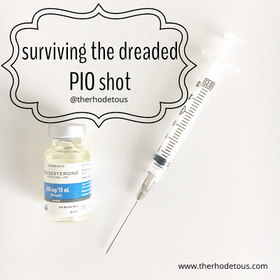 Surviving The Dreaded PIO Shot | The Rhode To Us