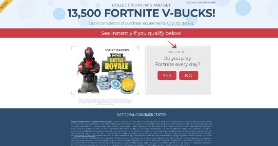 Get 13,500 VBucks for Fortnite PC! "USA"Offer