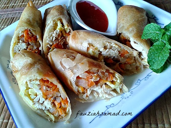 Hari tu Kjee makan popia basah beli kat gerai biasa di Taman Keramat ...