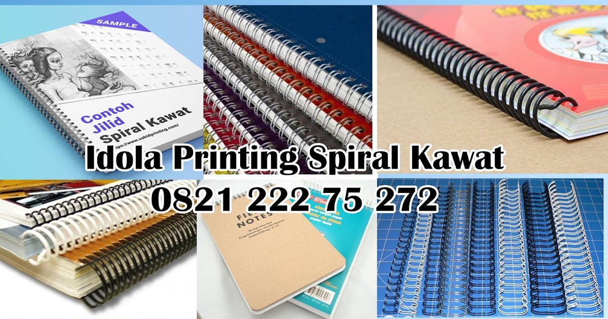 Jasa Jilid Spiral Kawat Murah - Jasa Fotocopy - Jasa Percetakan ...