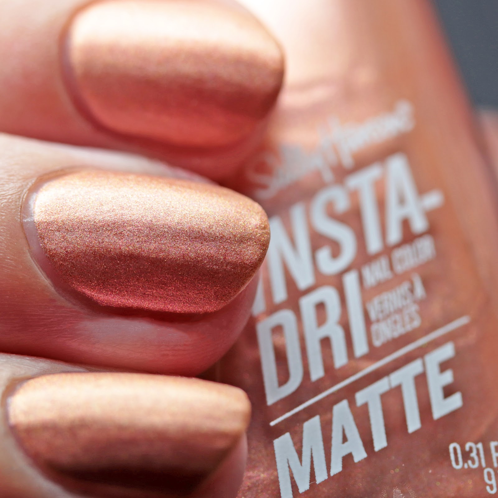 The Polished Hippy: Sally Hansen Insta-Dri Matte Collection Swatches ...