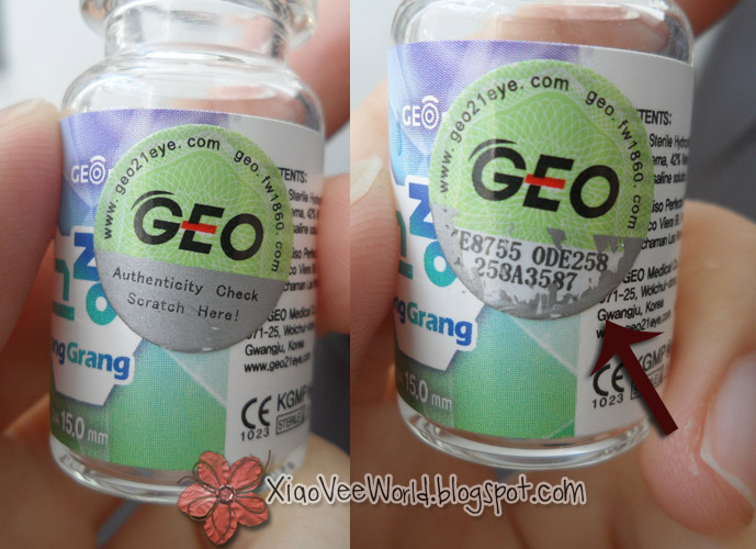 Xiao Vee: Indonesian Beauty Blogger: Geo Big Grang Grang Choco Lens ...