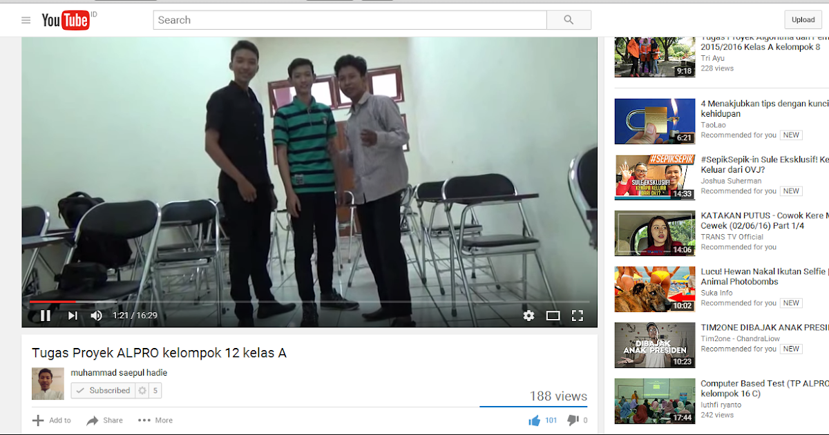 TEKNIK INFORMATIKA UAD: TUGAS AKHIR ALGORITMA DAN PEMROGRAMAN