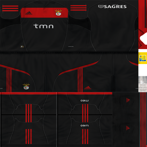 Pro Evolution Soccer: Kit FC Benfica 2012 / 2013 - PES 6 Edit