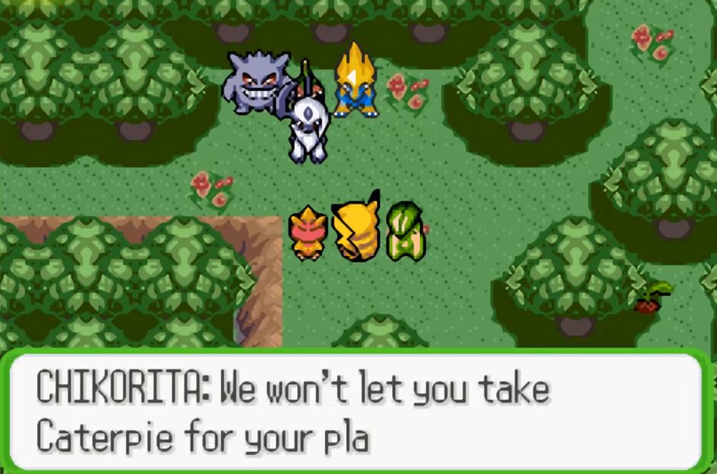 Pokémon Ruby Destiny 2: Rescue Rangers (GBA)