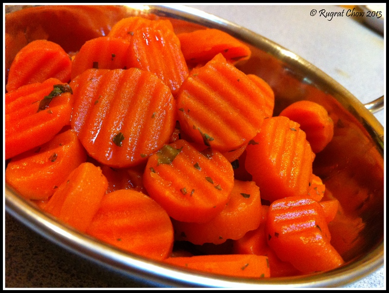 A Whole Food Life ... : Crinkly Basil Carrots