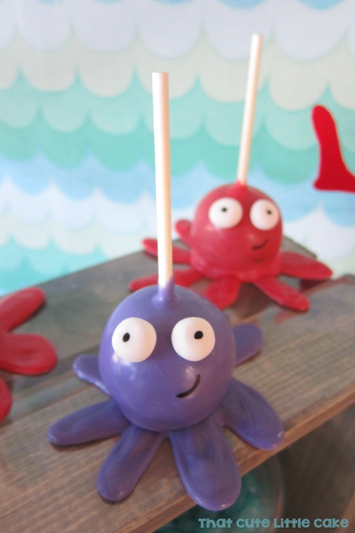 Octopus Cake Pops