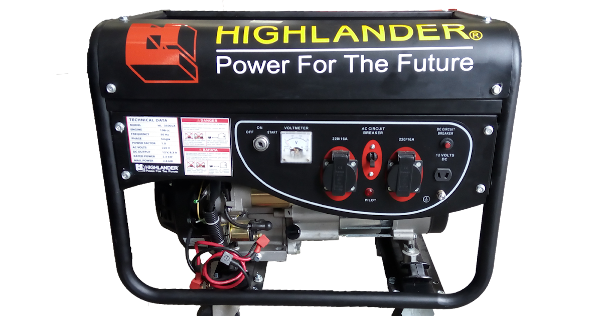 Genset Portable murah berkualitas tinggi | Jual Genset Murah